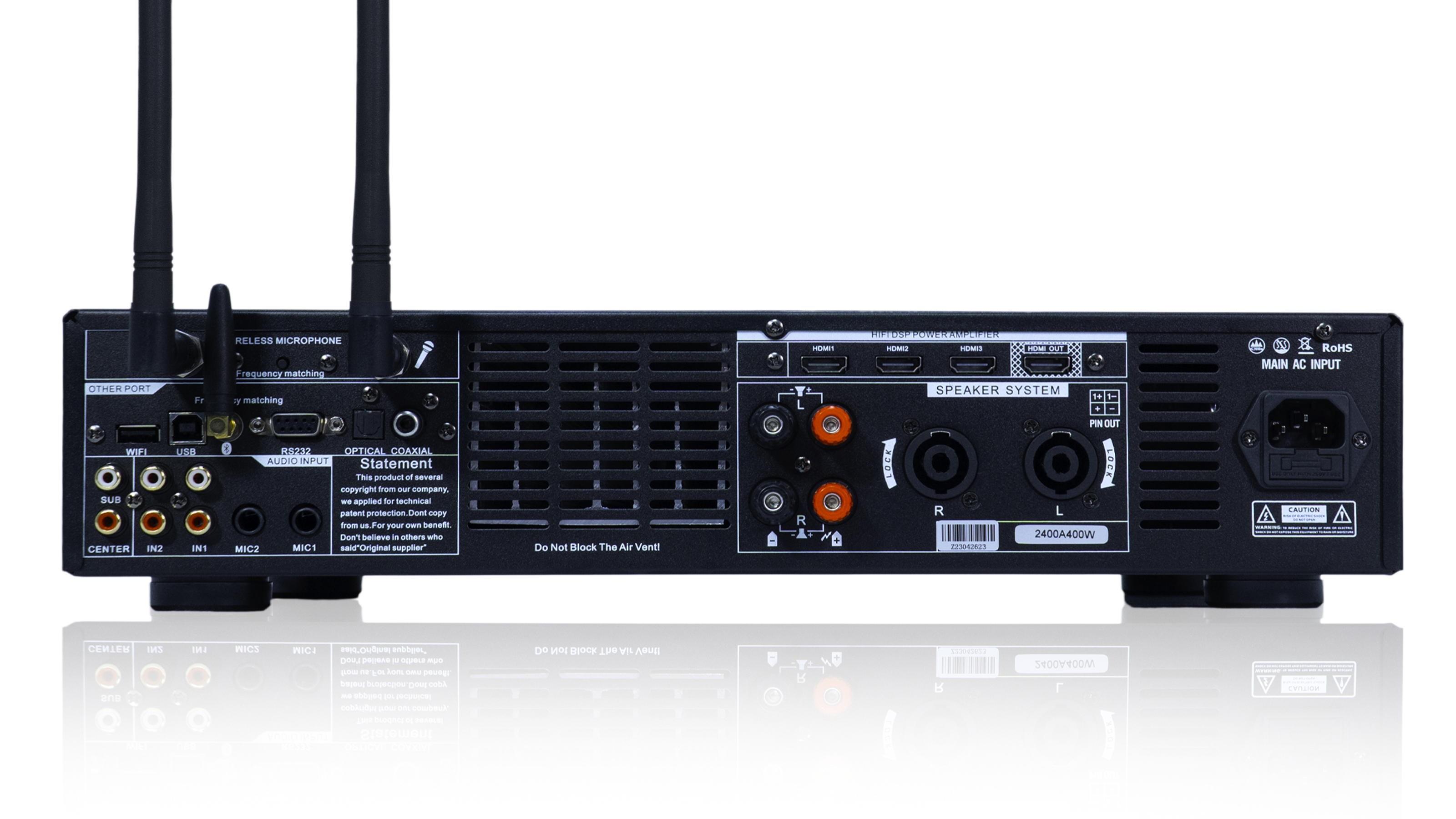 Vatasa HC400 – Amply số 3 trong 1 cho karaoke & nghe nhạc | TTP - TTP Audio